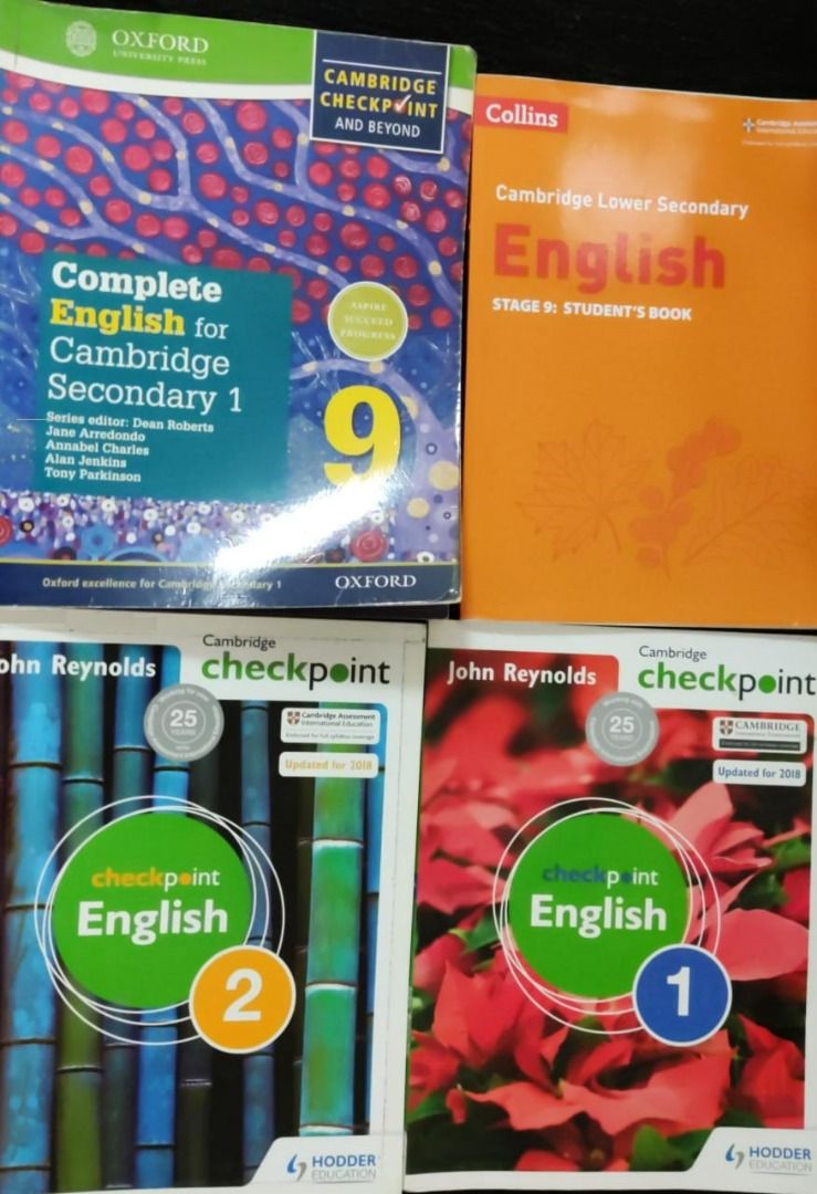 IGCSE Cambridge Year 7 English Maths Computing TextBook and Workbook ...