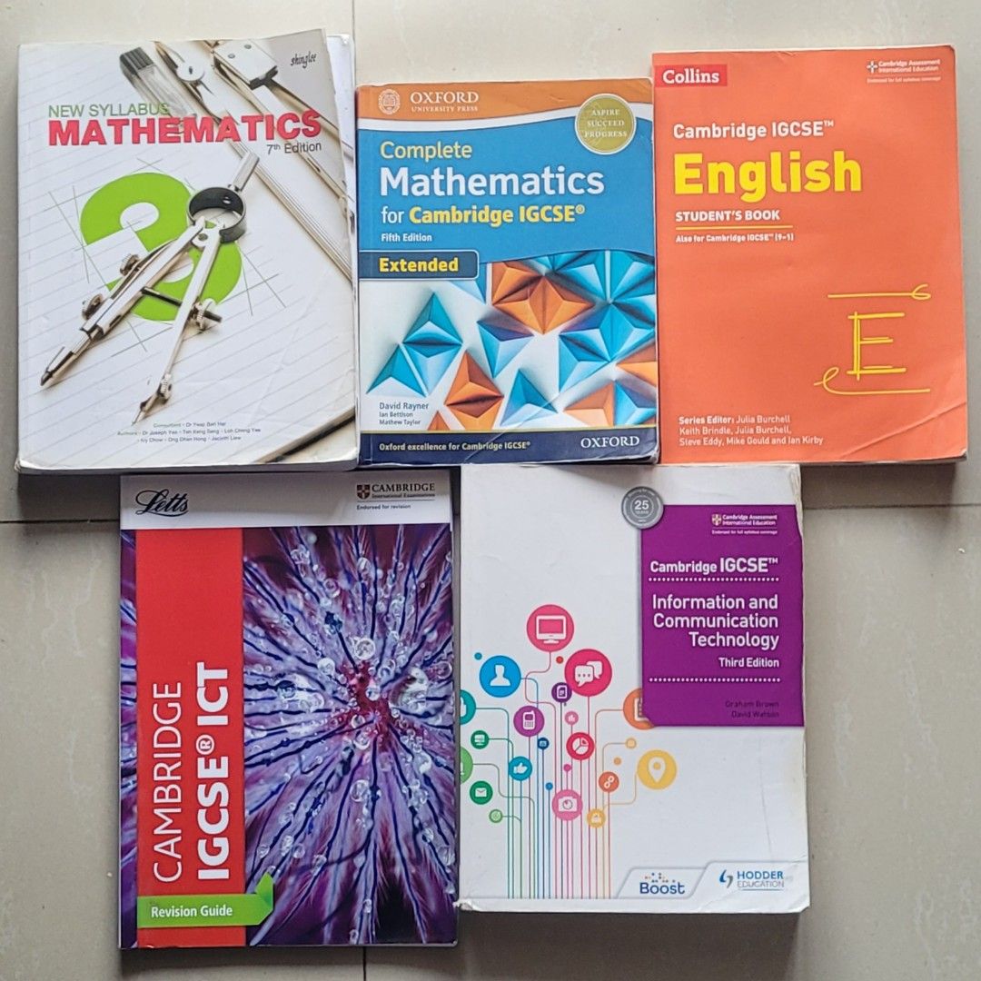 IGCSE SEC 3/4 TEXTBOOKS, Hobbies & Toys, Books & Magazines, Textbooks ...