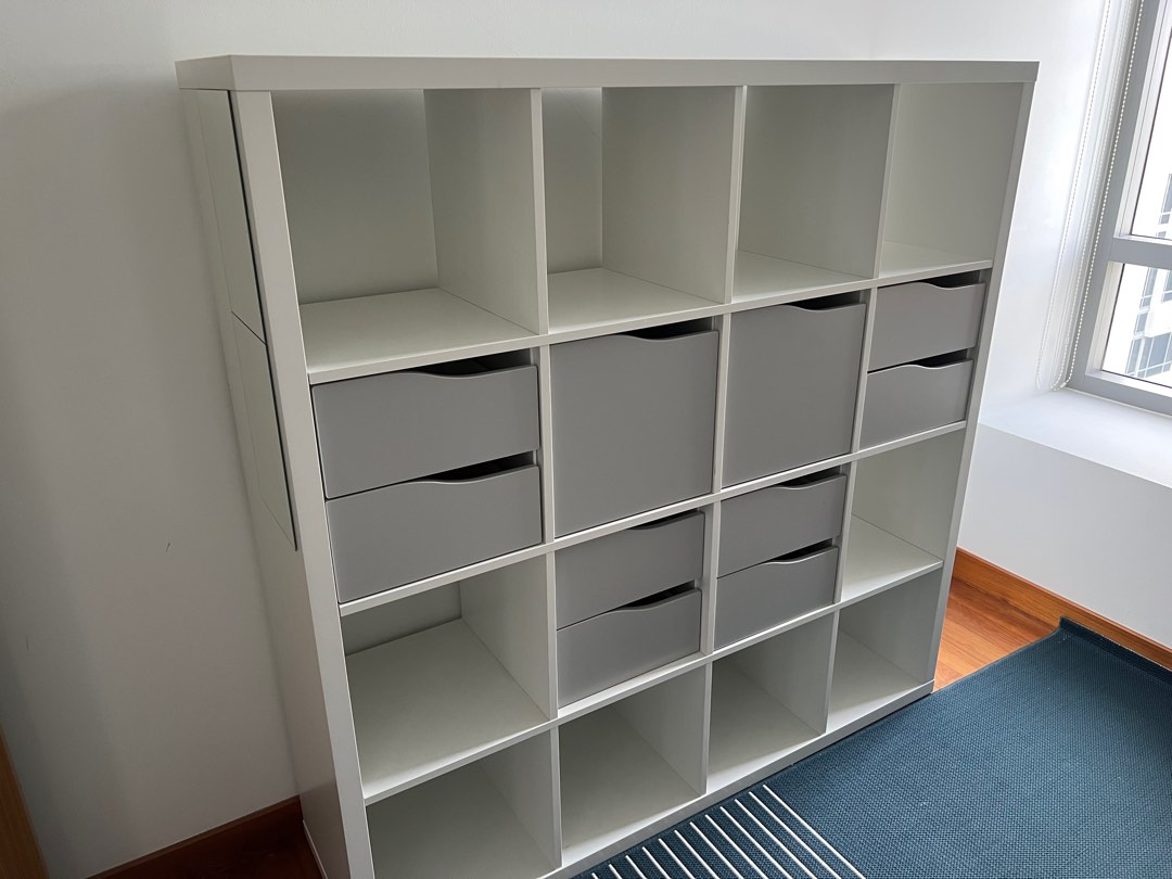 Ikea Kallax, Furniture & Home Living, Furniture, Shelves, Cabinets ...