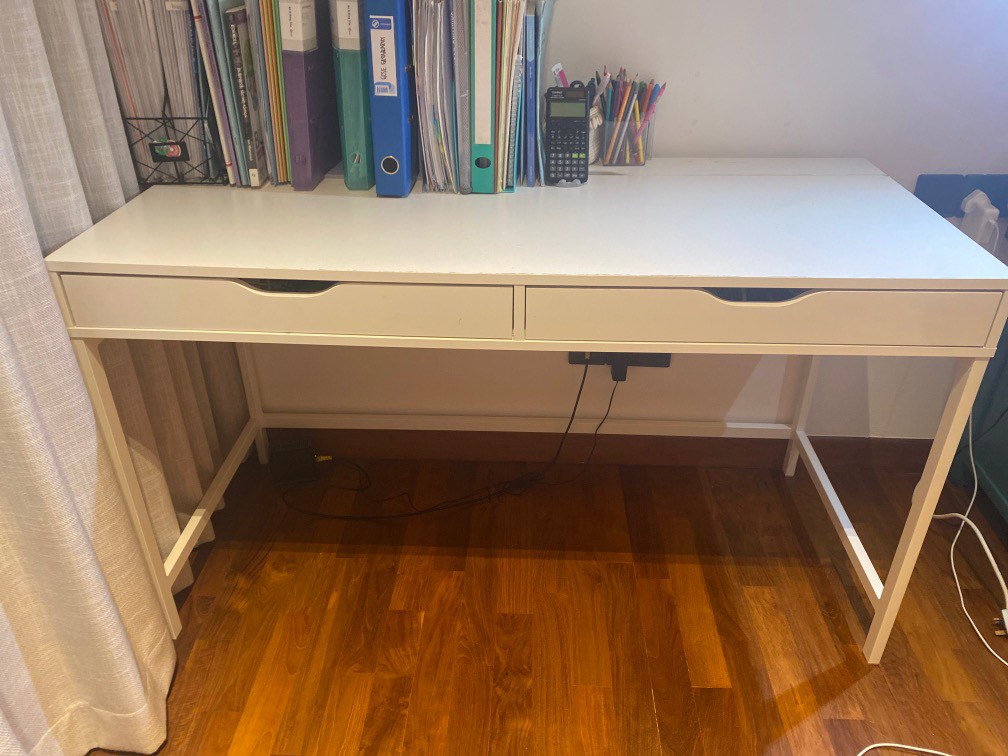IKEA Study Table Alex Model, Furniture & Home Living, Furniture, Tables ...