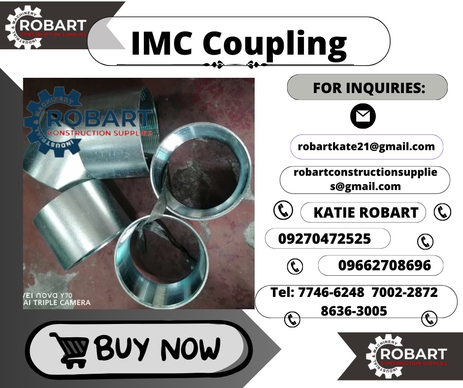 IMC Coupling, Commercial & Industrial, Construction Tools & Equipment on Carousell