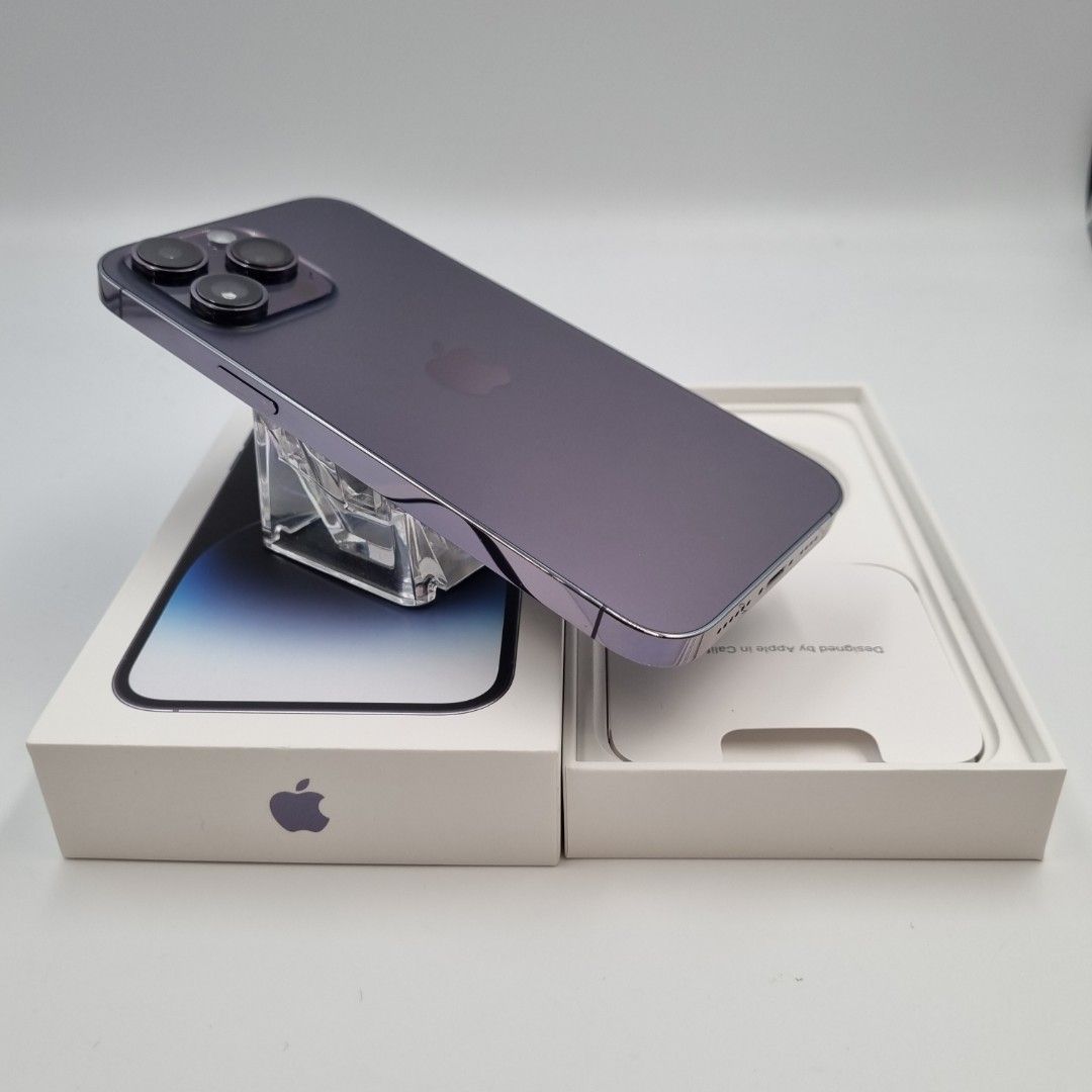 iPhone 14 Pro Max Deep Purple 128GB, Mobile Phones & Gadgets, Mobile ...