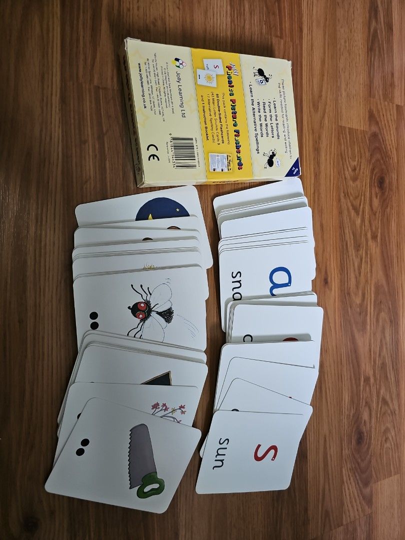 Jolly Phonics Picture Flashcards, Hobbies & Toys, Books & Magazines ...