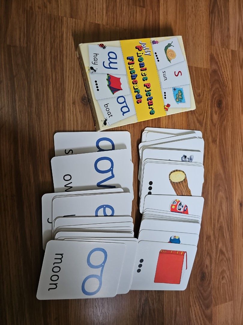 Jolly Phonics Picture Flashcards, Hobbies & Toys, Books & Magazines ...