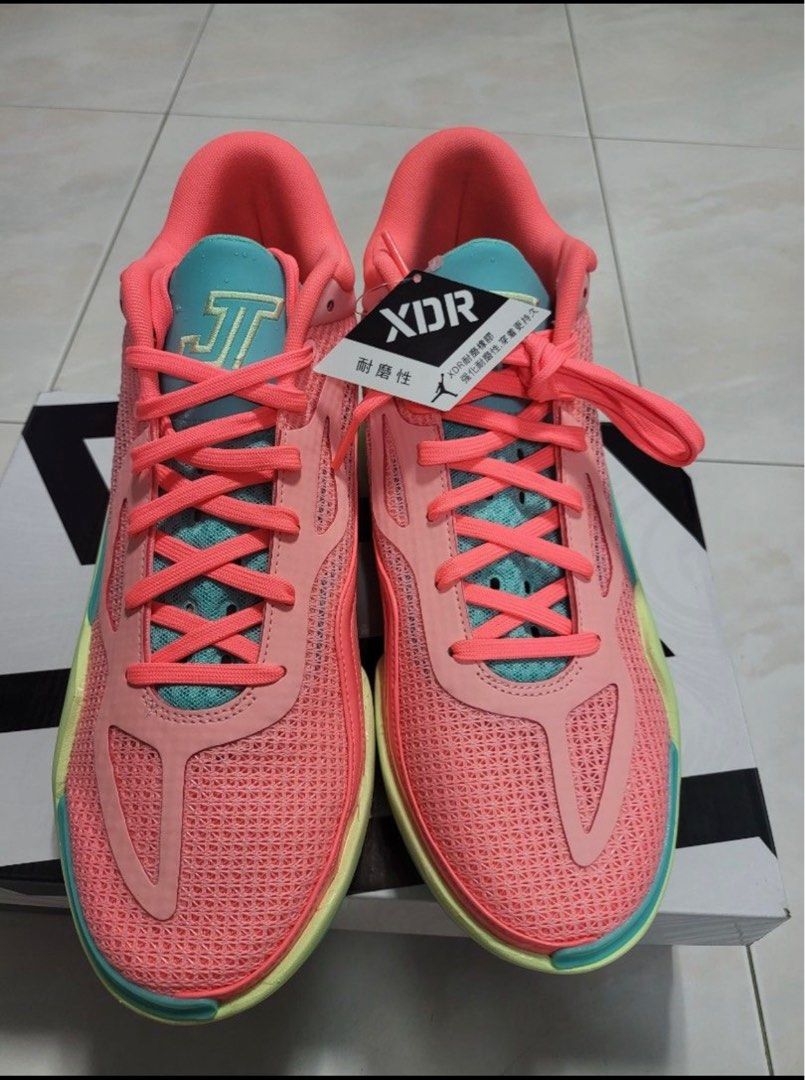 Jordan tatum 1 JT1 pink lemonade, Men's Fashion, Footwear, Sneakers on ...