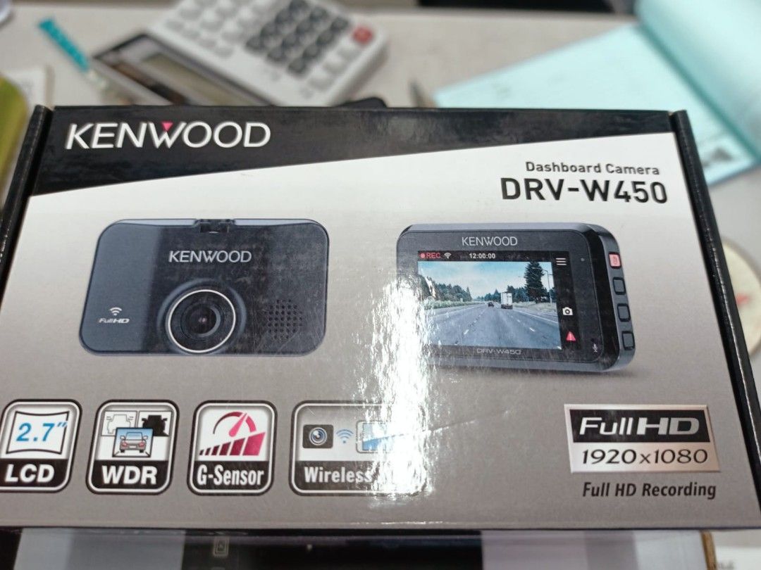 Kenwood DRV W450, Car Accessories, Accessories on Carousell