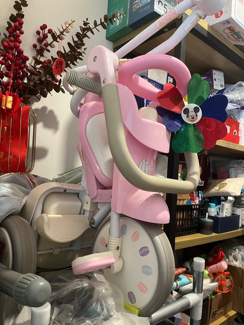 Kids Tricycle- iimo kids bike pink limited edition, Babies & Kids, Going Out, Other Babies Going ...