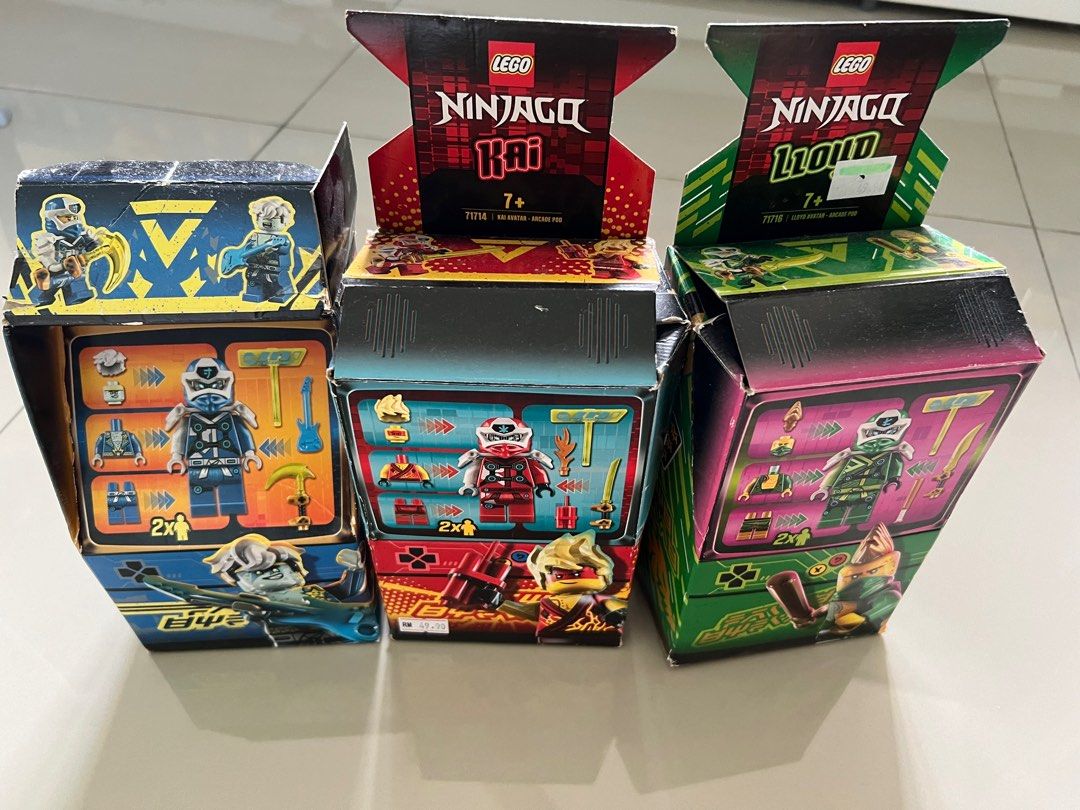 Lego Ninjago - 3 boxes, Hobbies & Toys, Toys & Games on Carousell