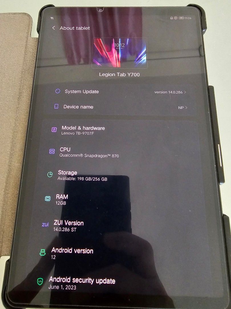 Lenovo Y700 gaming tablet Y700 Black 256 GB, Mobile Phones & Gadgets, Tablets, Android on Carousell