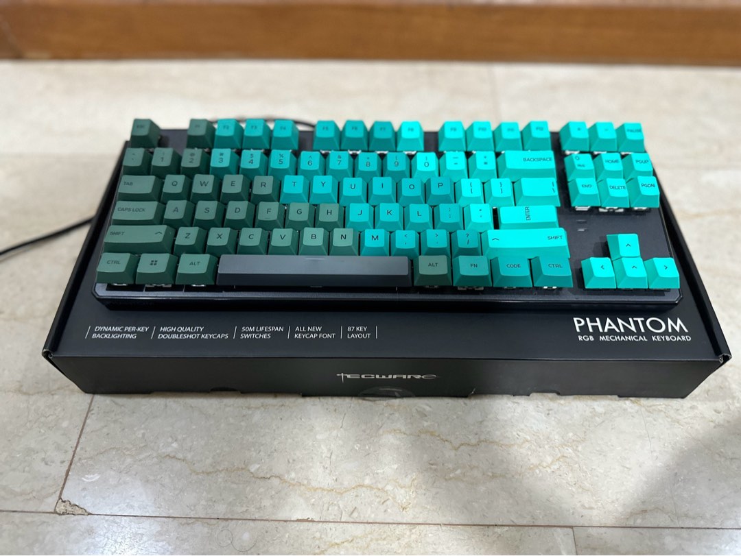 Tecware Phantom 87 SE RGB (Red Linear Switches), Computers & Tech ...