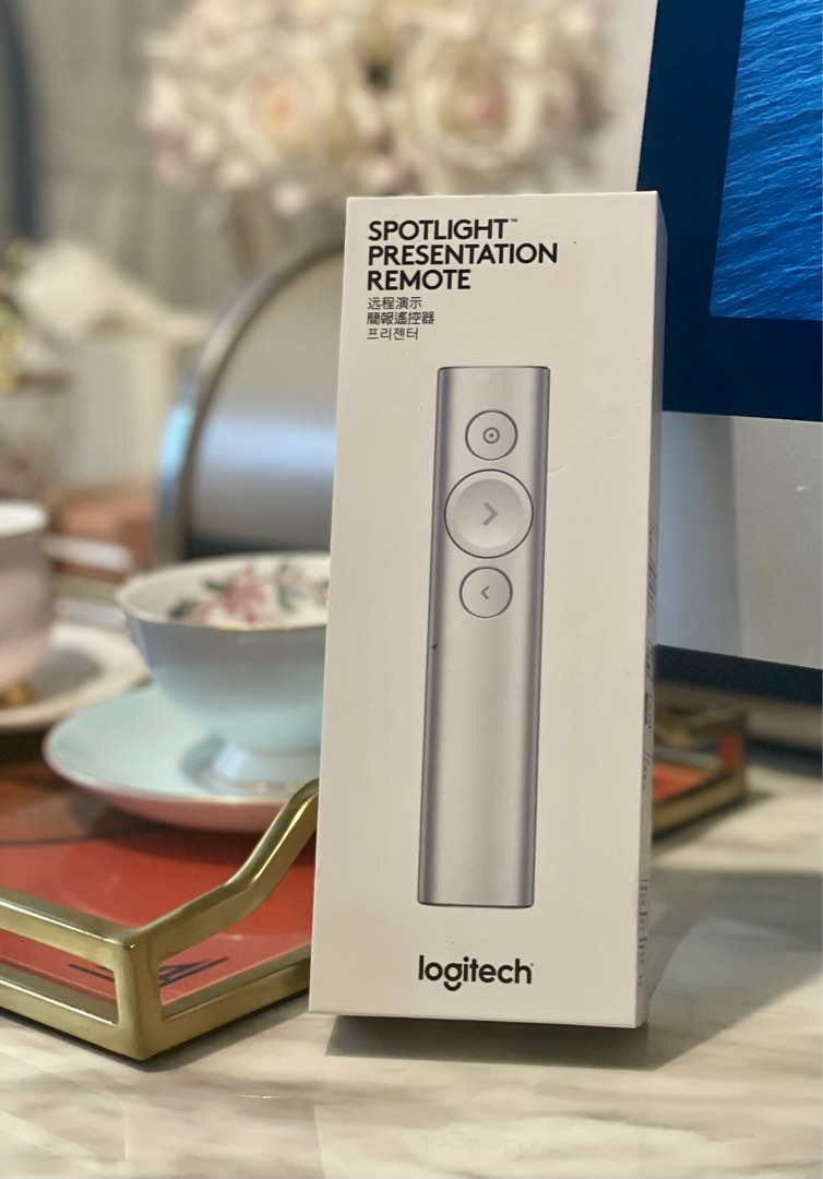 LOGITECH SPOTLIGHT PRESENTATION REMOTE, Computers & Tech, Parts ...