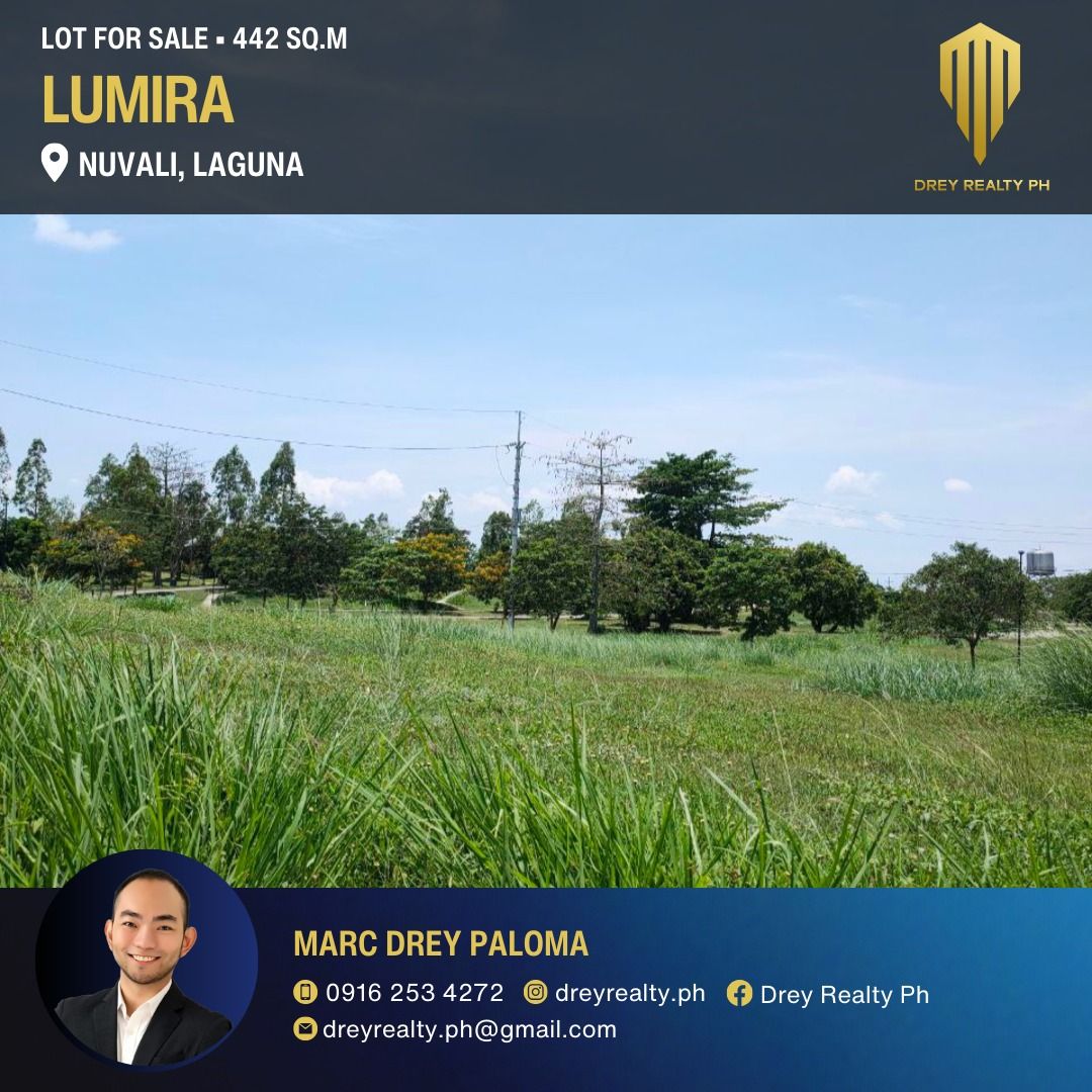 Lumira NUVALI Phase 2 Lot Only in Sta Rosa, Calamba Laguna, Property, For Sale, Lot on Carousell