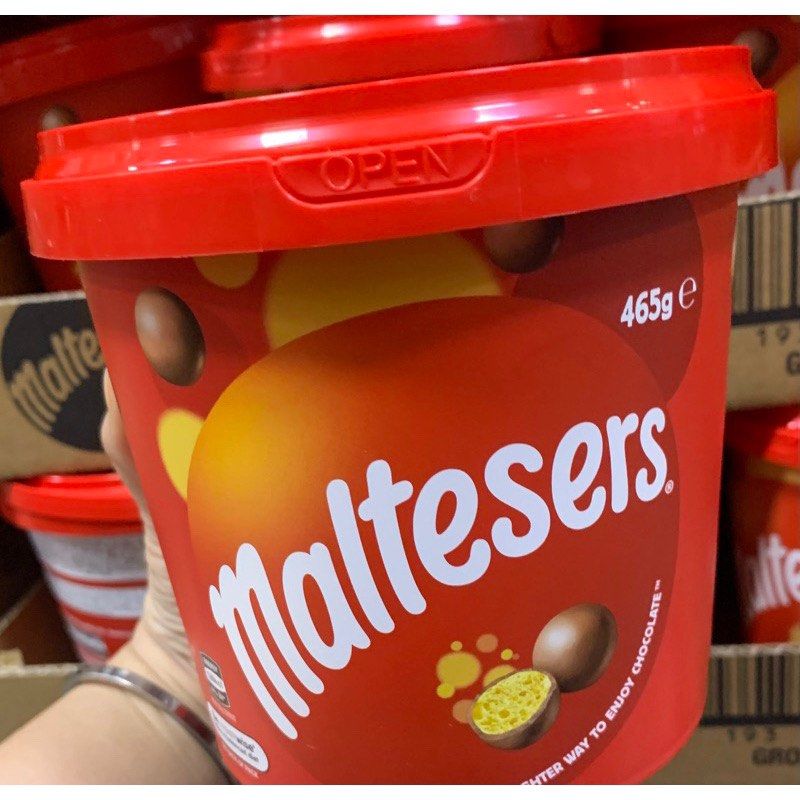 MALTESERS DARK MILK GOld BUCKET, Food & Drinks, Other Food & Drinks on ...