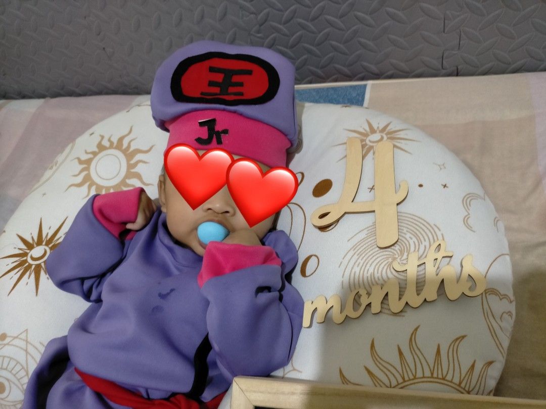 Master Jericho (Ghost fighter) baby costume, Babies & Kids, Babies ...