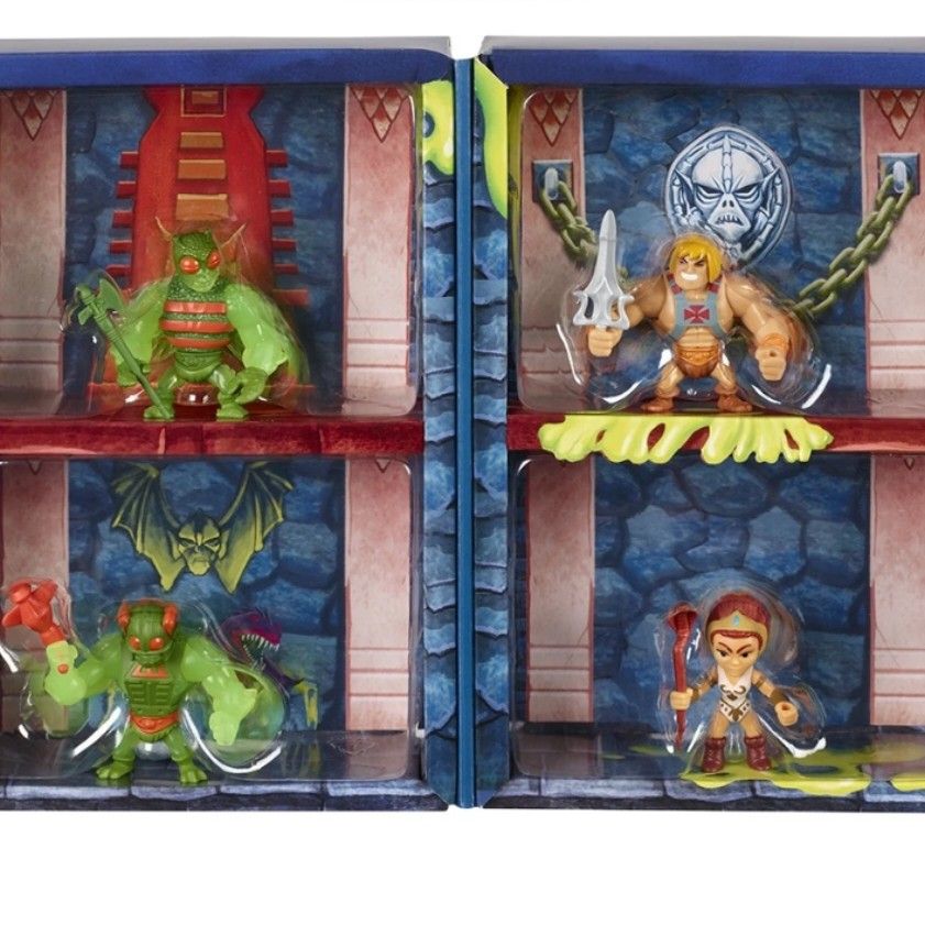 Mattel - Masters of the Universe MOTU - Eternia Minis Multipack 3-in ...