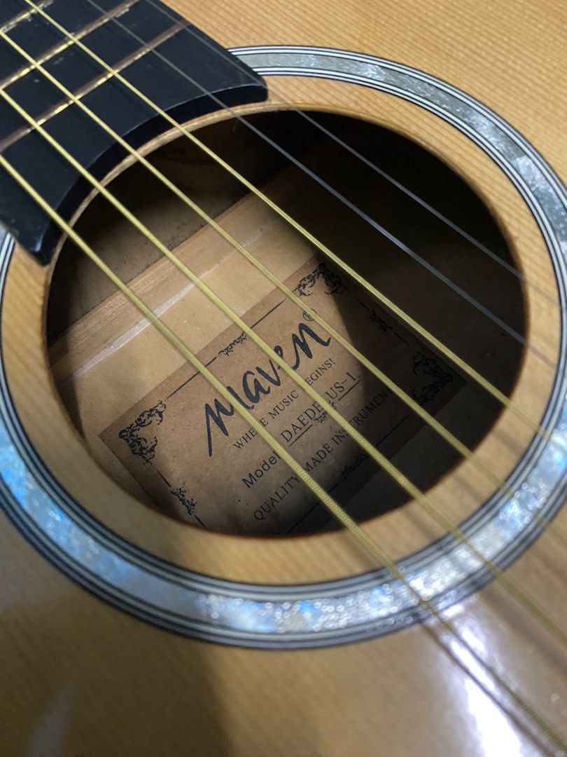 Maven daedelus 1 with truss rod (natural) read description, Hobbies ...