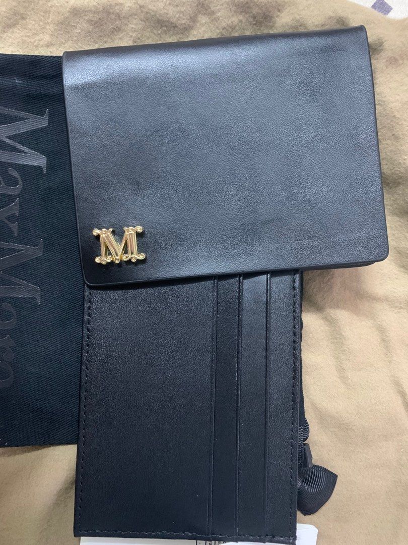 Max Mara Cardholder, Women's Fashion, Bags & Wallets, Wallets & Card ...