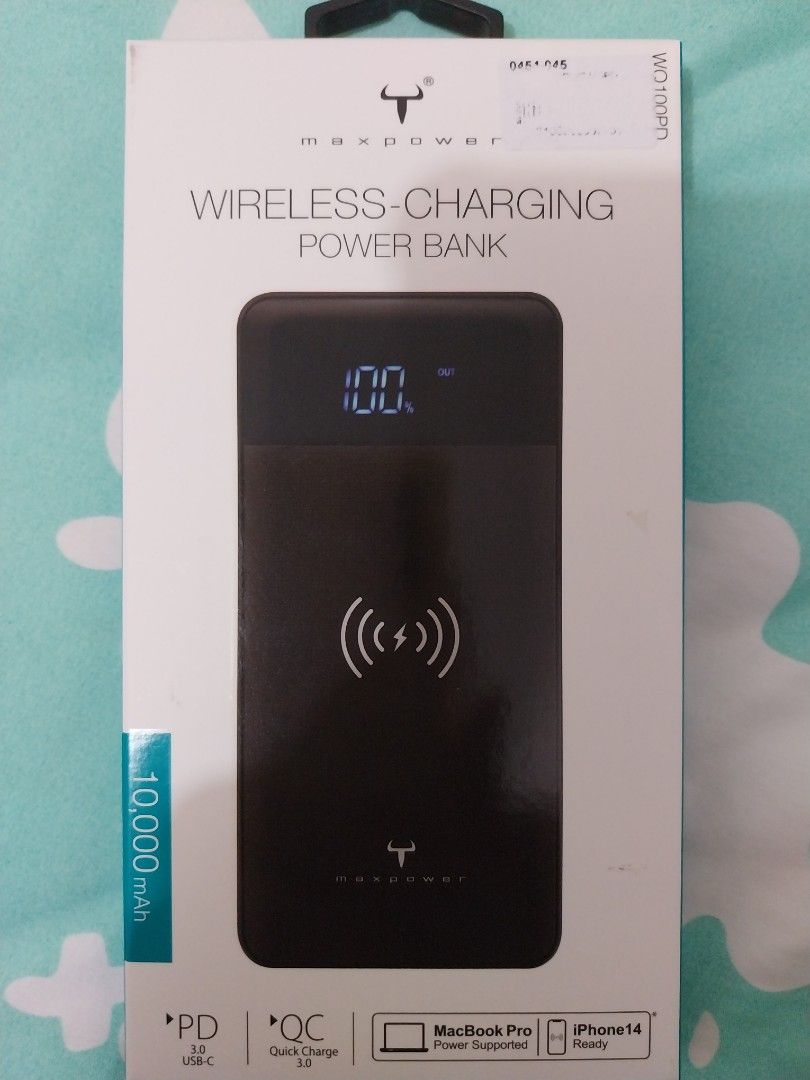 Maxpower 牛魔王充電器 10000mha Power Bank 尿袋, 手提電話, 電話及其他裝置配件, 電池及充電器 - Carousell