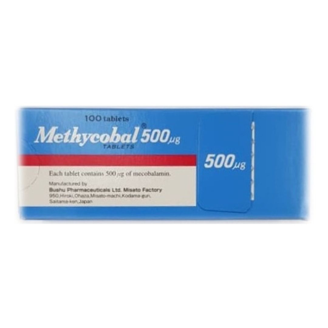 Methycobal 500ug tablets 100s - Contains 500mcg of Methylcobalamin ...