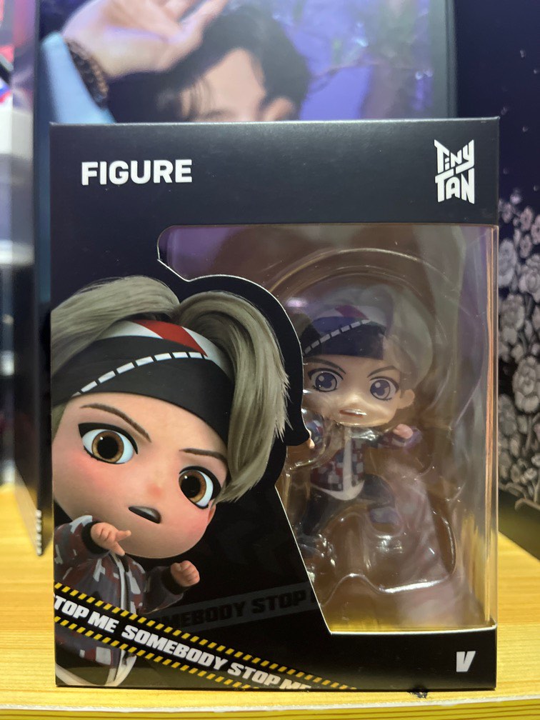Mic drop figure BTS V, Hobbies & Toys, Toys & Games on Carousell