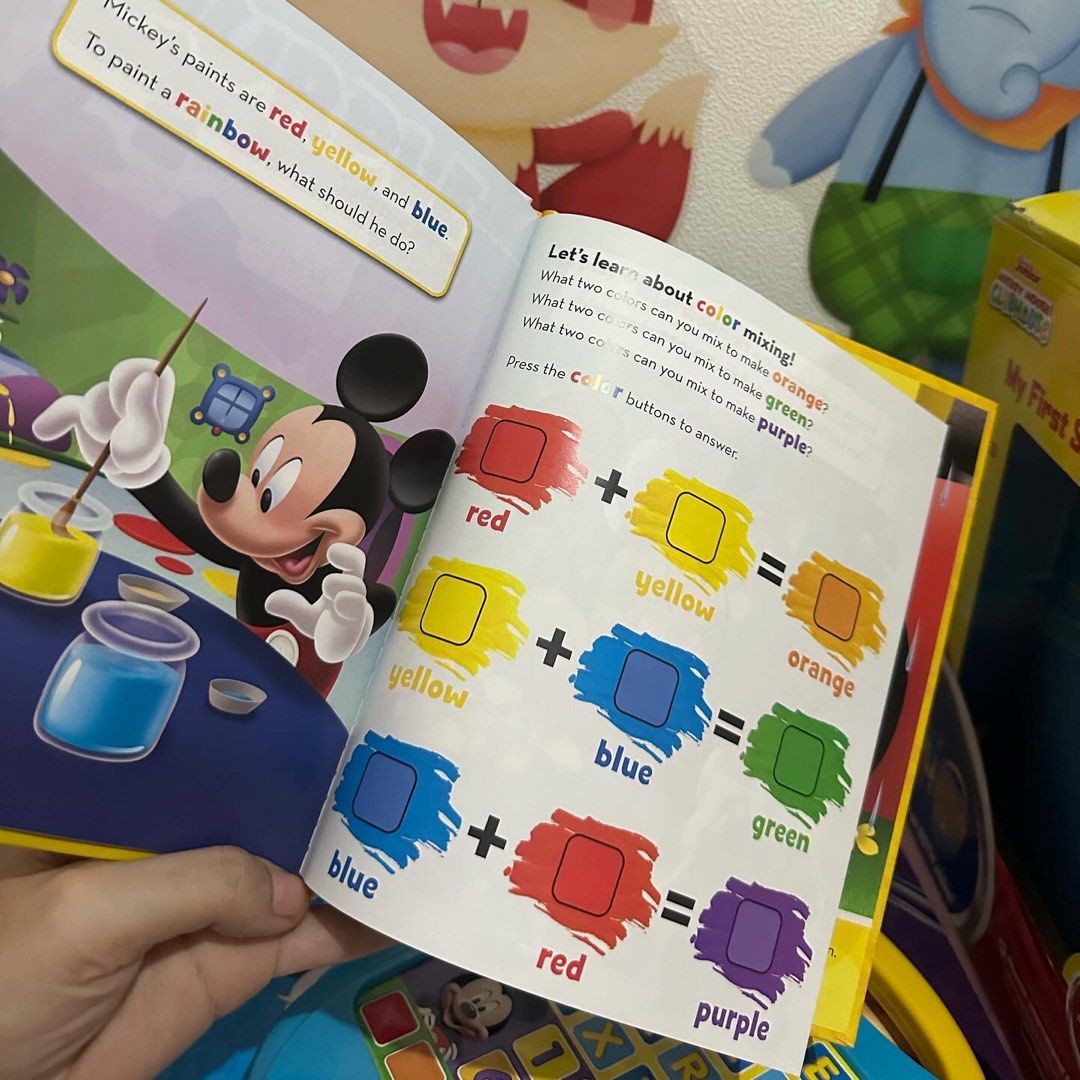 Mickey Mouse Clubhouse My First Smart Pad Library, Hobbies & Toys ...