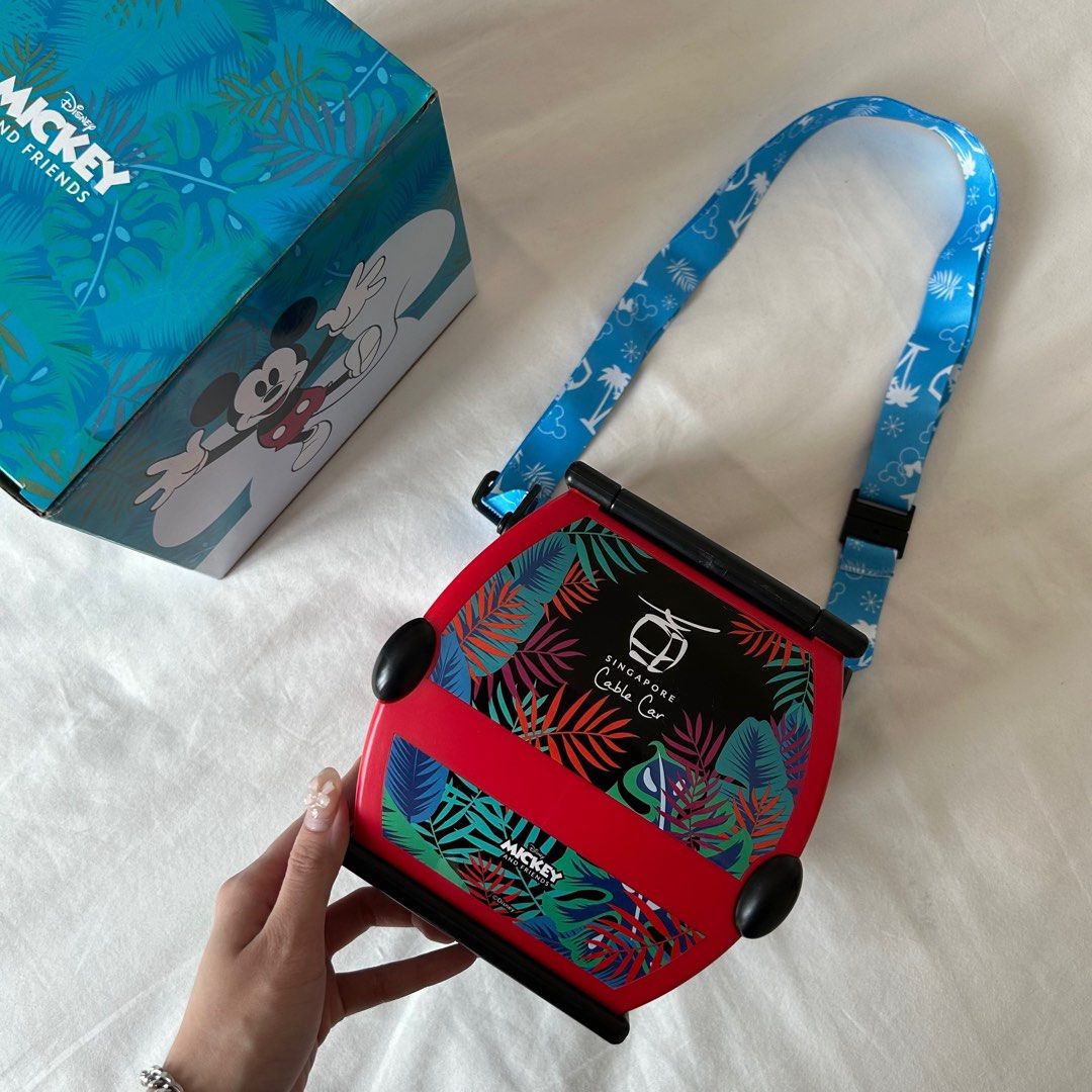 BNIB mickey mouse disney cable car bucket, Hobbies & Toys, Toys & Games ...