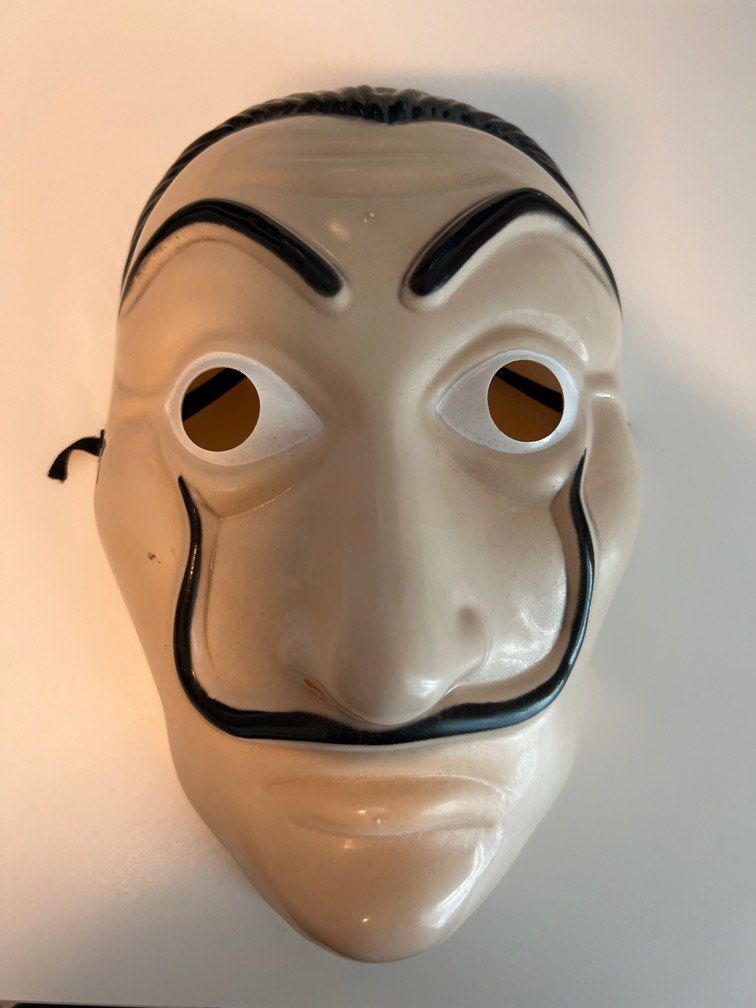 Money heist mask, Health & Nutrition, Face Masks & Face Shields on ...