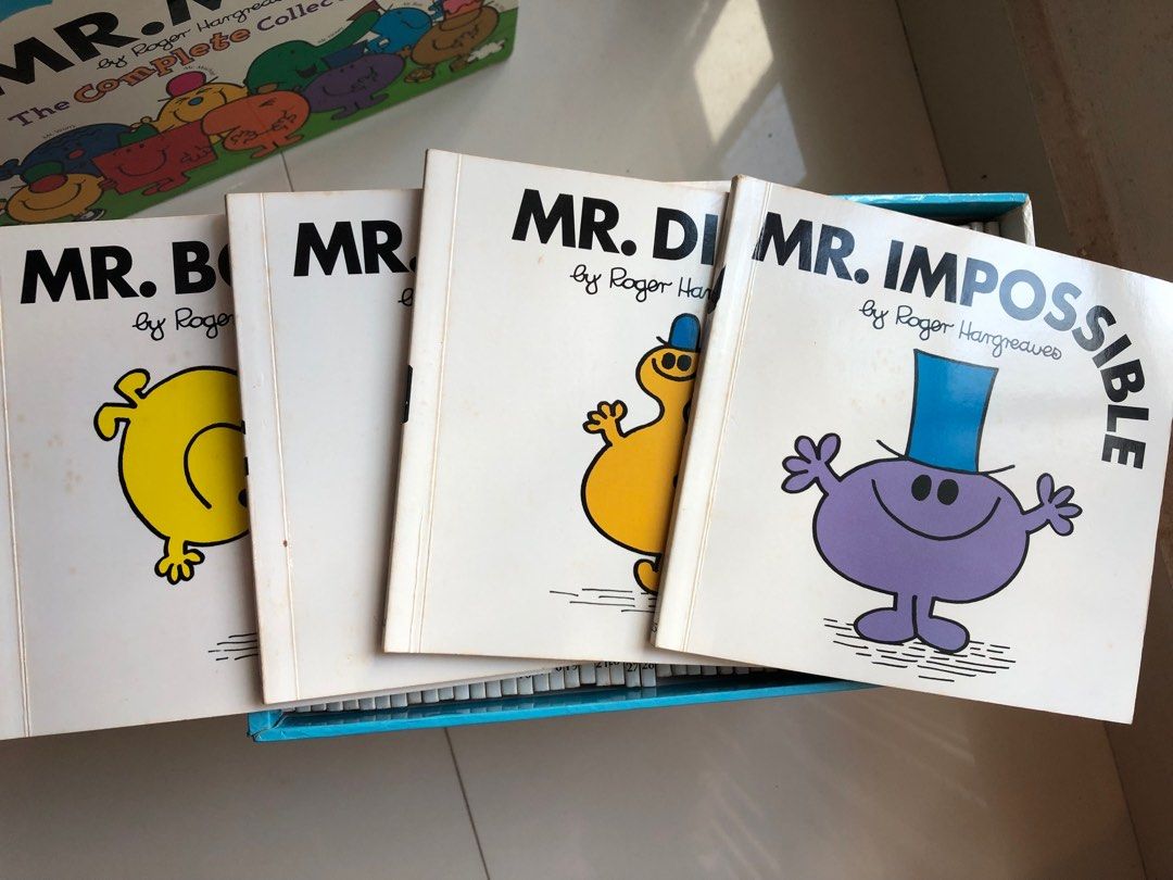 Mr Men the complete collection 50 books, Hobbies & Toys, Books ...