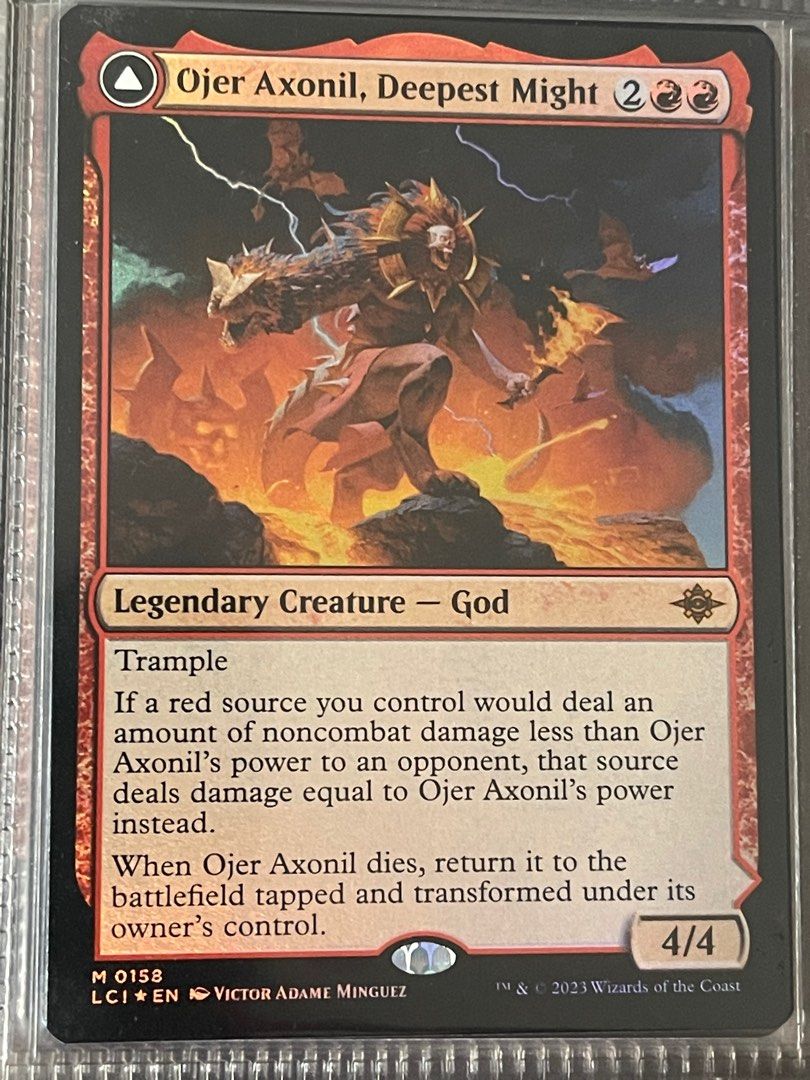 MTG Foil Ojer Axonil, Hobbies & Toys, Toys & Games on Carousell