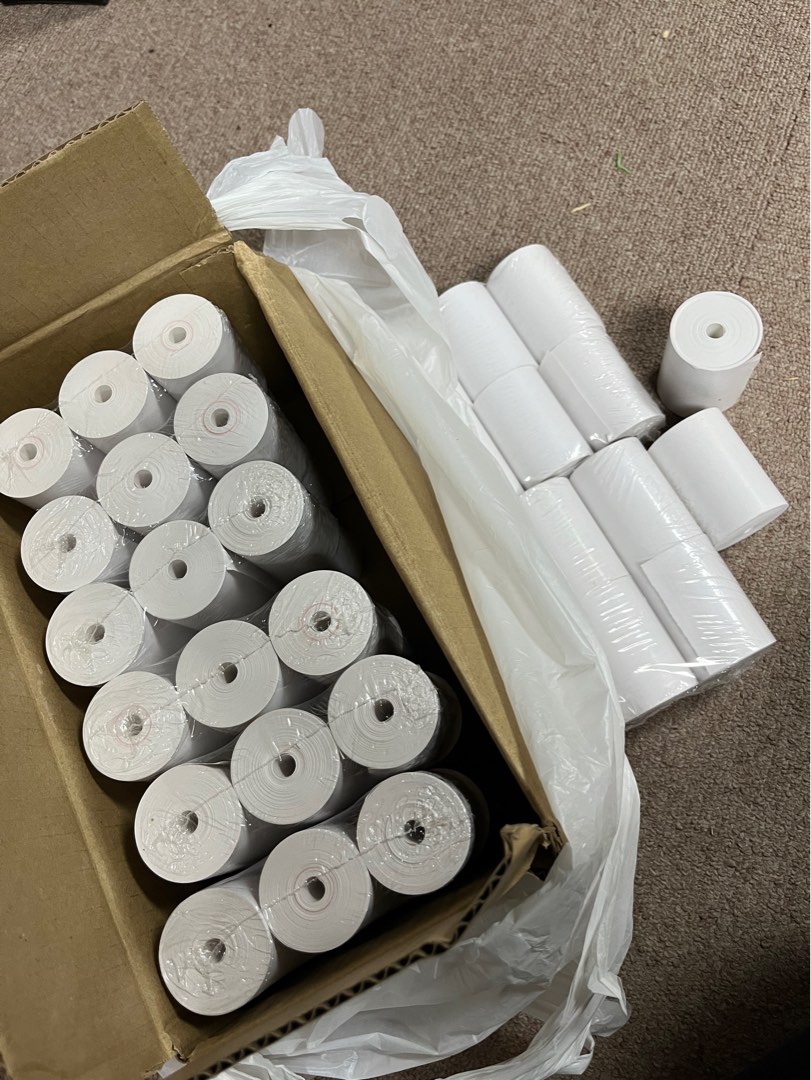 Nets / Visa machine paper roll, Hobbies & Toys, Stationery & Craft ...