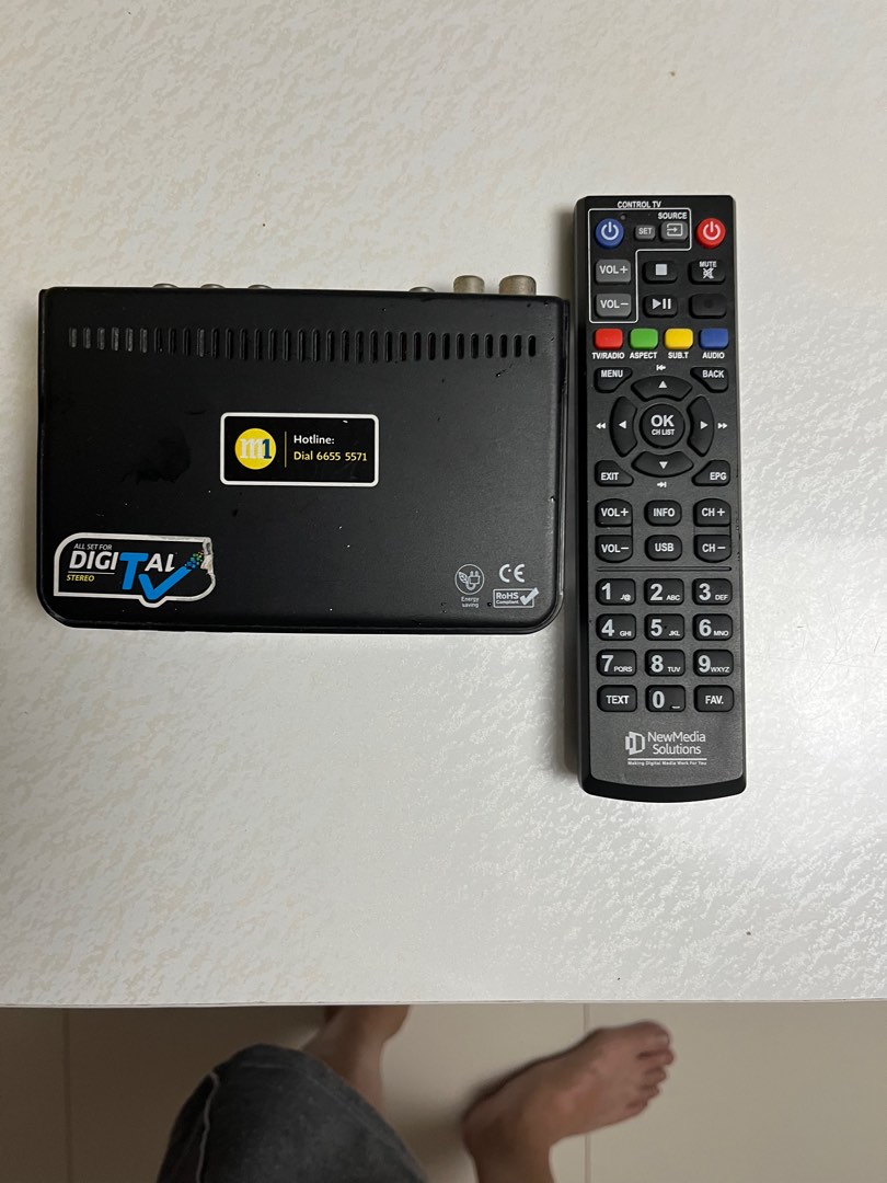 NewMedia Solution DVB T2, TV & Home Appliances, TV & Entertainment, Media Streamers & Hubs on ...