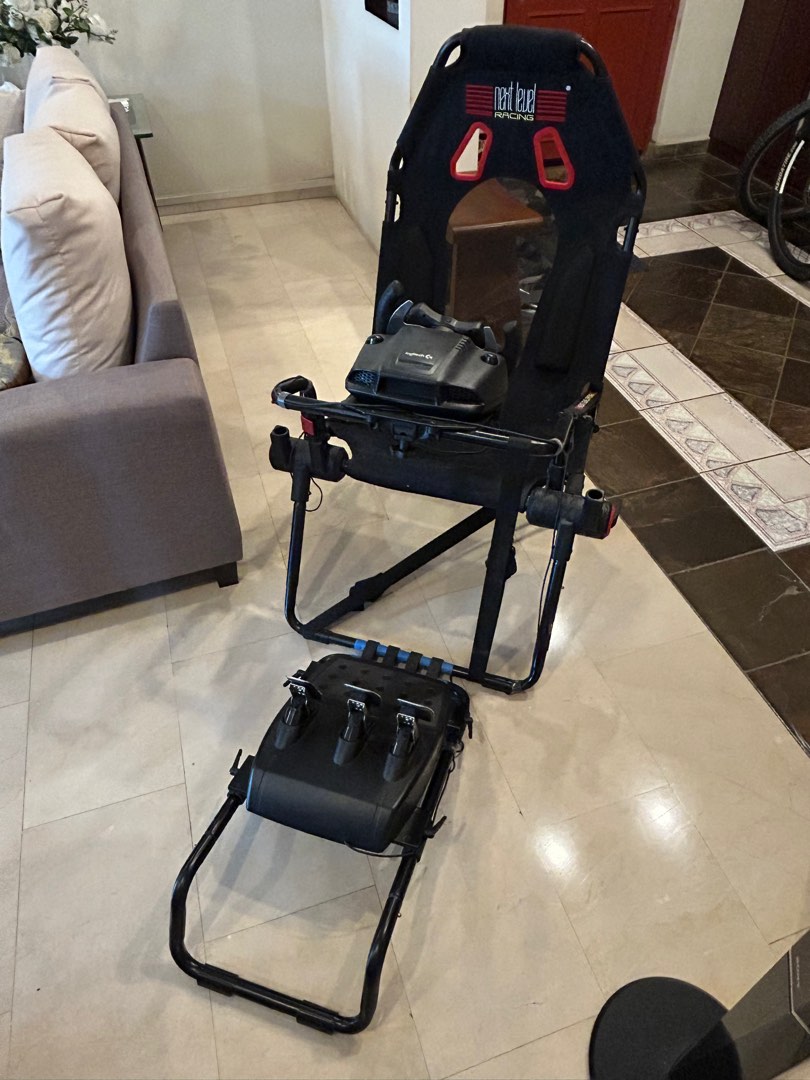 Next Level Racing GT Lite Foldable Simulator Cockpit, Video Gaming ...