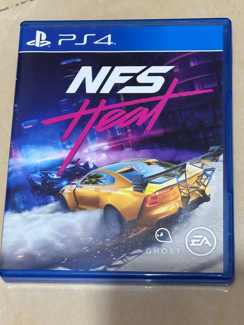 NFS Need For Speed Heat PS4 Game - Used, Video Gaming, Video Games ...