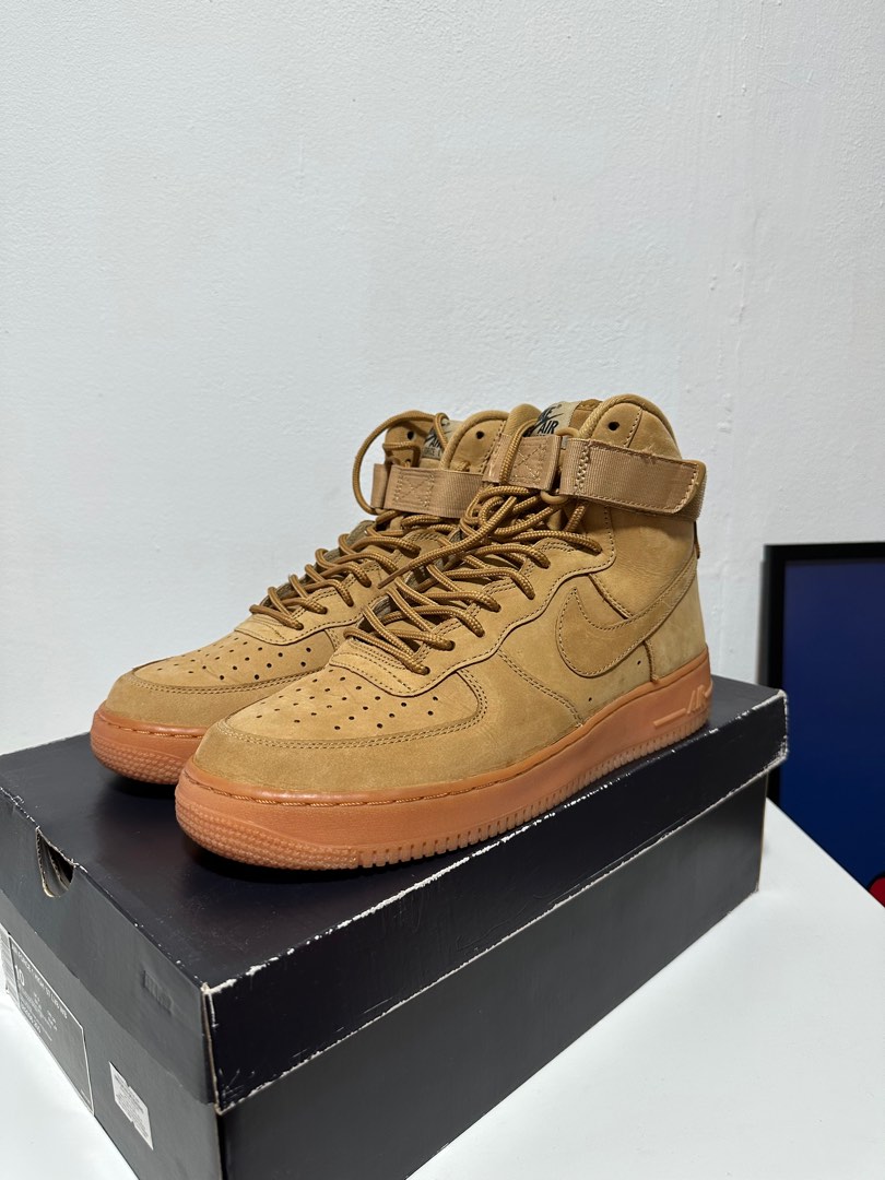 Nike Air Force AF1 Flax / Wheat, Men's Fashion, Footwear, Sneakers on ...