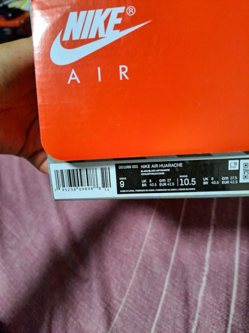 Nike air huarache triple black, Men's Fashion, Footwear, Sneakers on Carousell