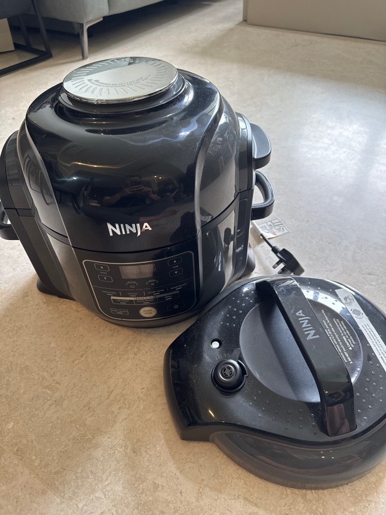 Ninja OP300 8 in 1 pressure cooker air fryer, TV & Home Appliances ...