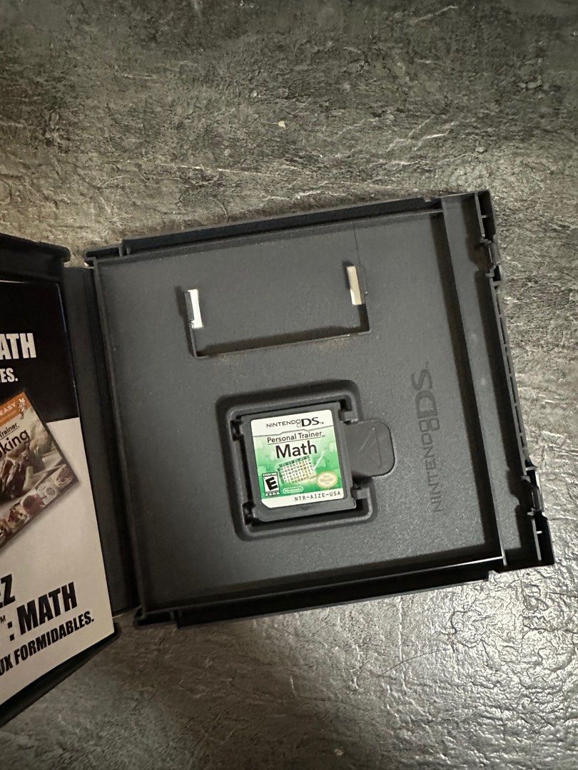 Nintendo DS Math Game, Video Gaming, Video Games, Nintendo on Carousell
