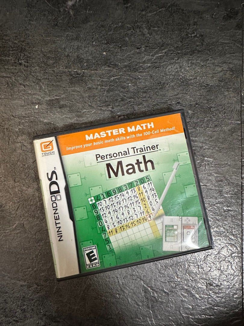 Nintendo DS Math Game, Video Gaming, Video Games, Nintendo on Carousell