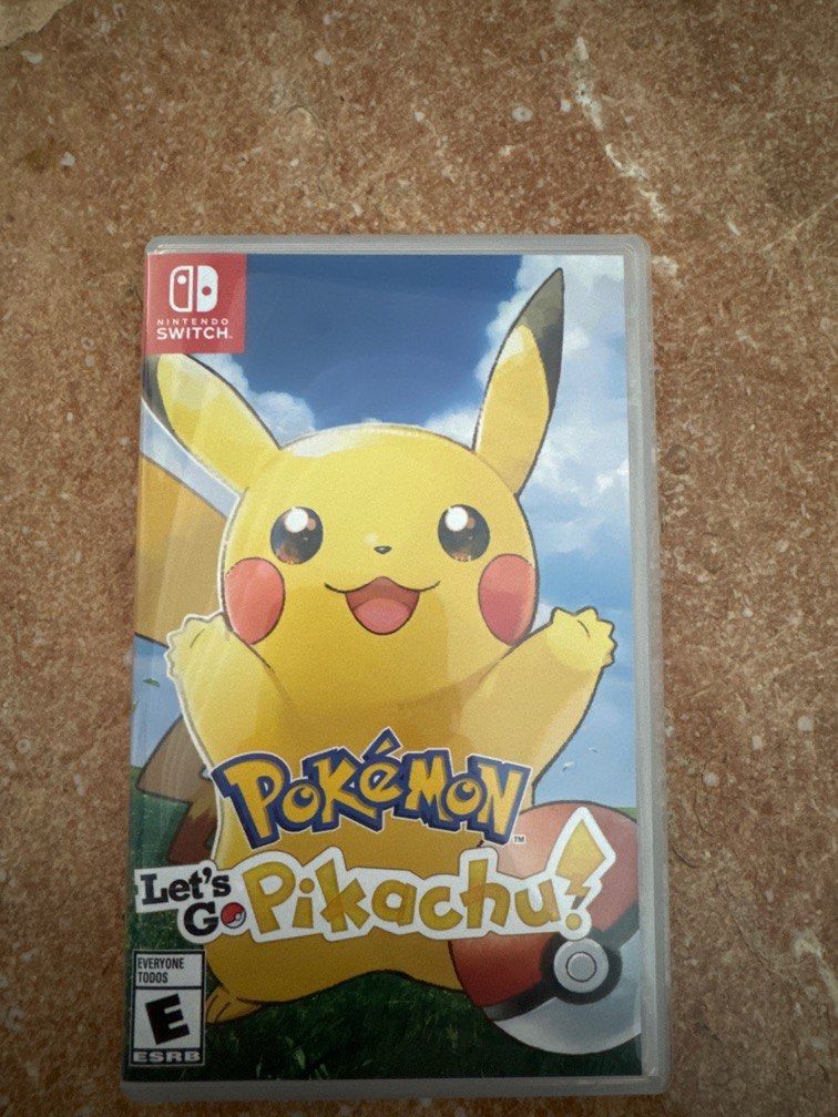 Nintendo switch game - Pokemon Lets go Pikachu, Video Gaming, Video ...