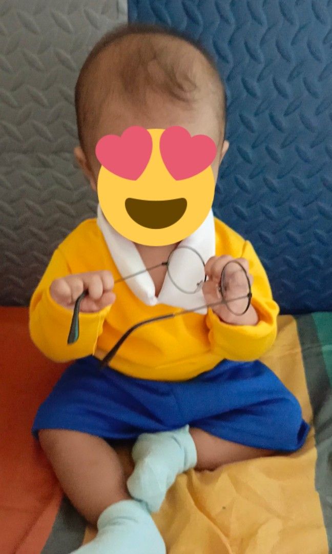 Nobita Nobi (doraemon) baby costume, Babies & Kids, Babies & Kids ...