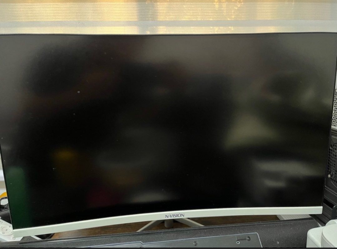 NVision 27 inch curve Led Monitor, Computers & Tech, Parts ...