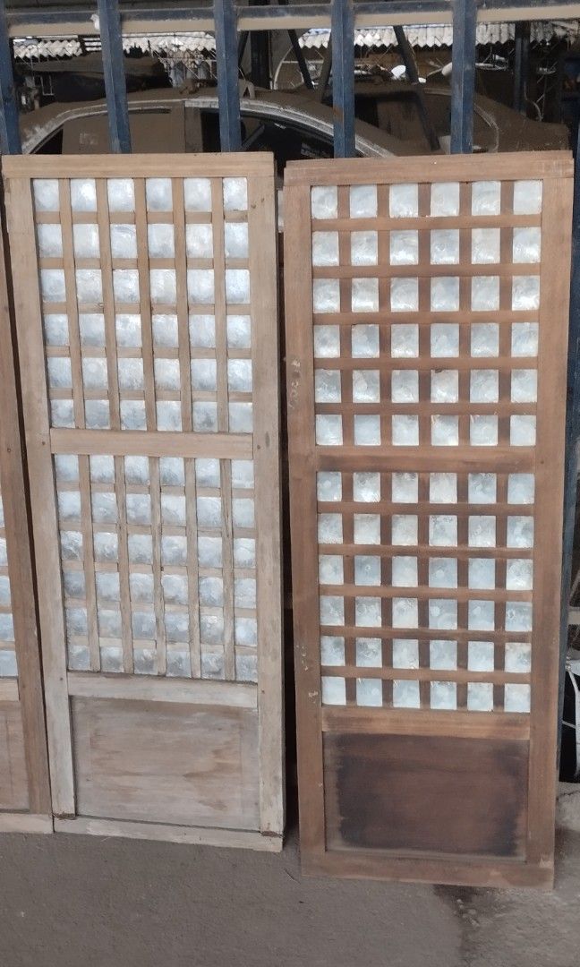 Old capiz window, Furniture & Home Living, Home Decor, Other Home Decor ...