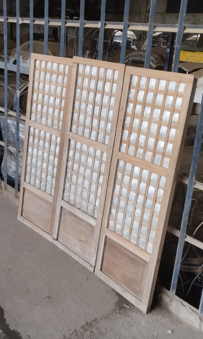 Old capiz window, Furniture & Home Living, Home Decor, Other Home Decor ...