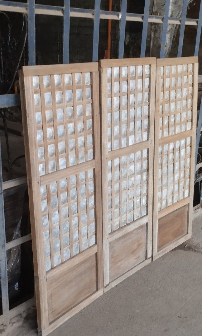 Old capiz window, Furniture & Home Living, Home Decor, Other Home Decor ...