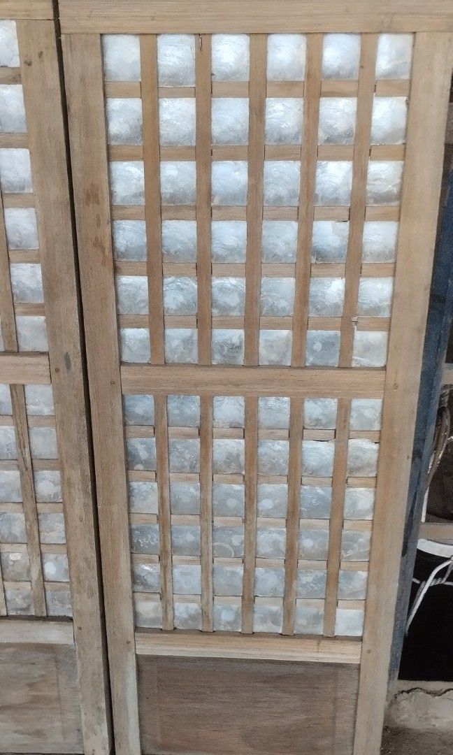 Old capiz window, Furniture & Home Living, Home Decor, Other Home Decor ...