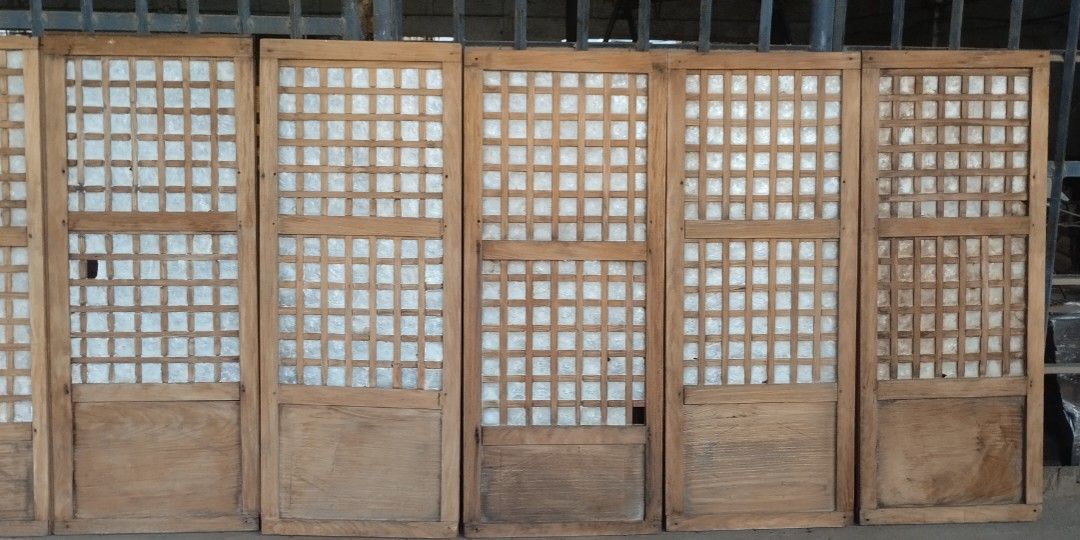 old capiz window, Furniture & Home Living, Home Decor, Other Home Decor ...