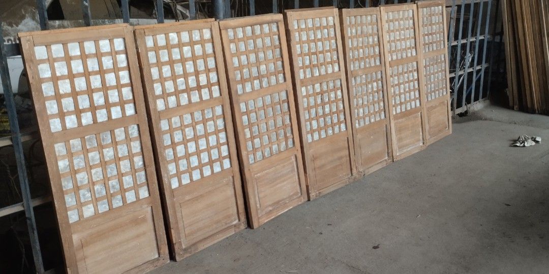 old capiz window, Furniture & Home Living, Home Decor, Other Home Decor ...