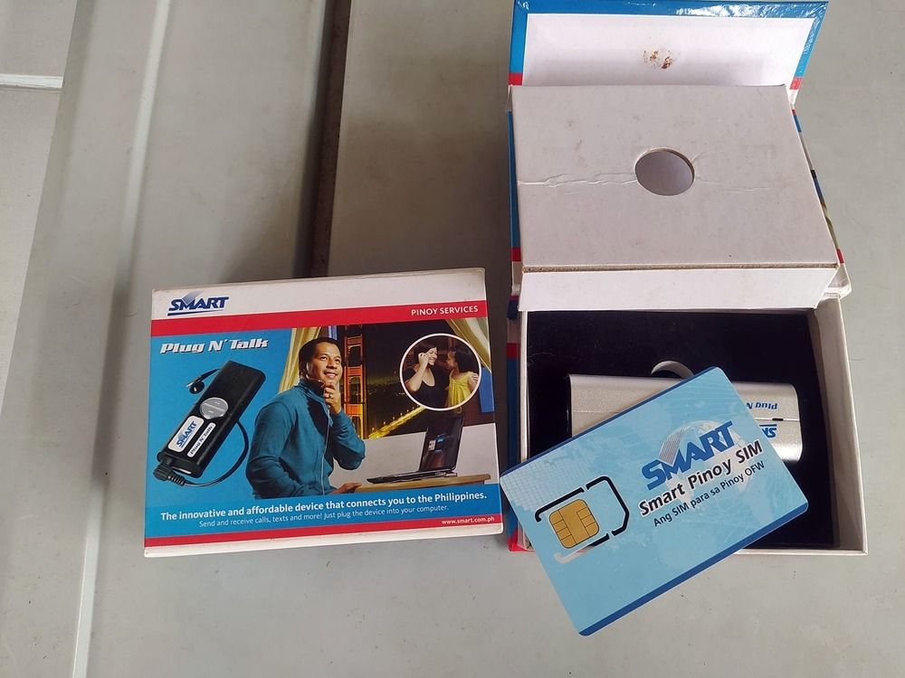 Old Two Smart Pinoy Sim Plug and Talk, Audio, Headphones & Headsets on ...