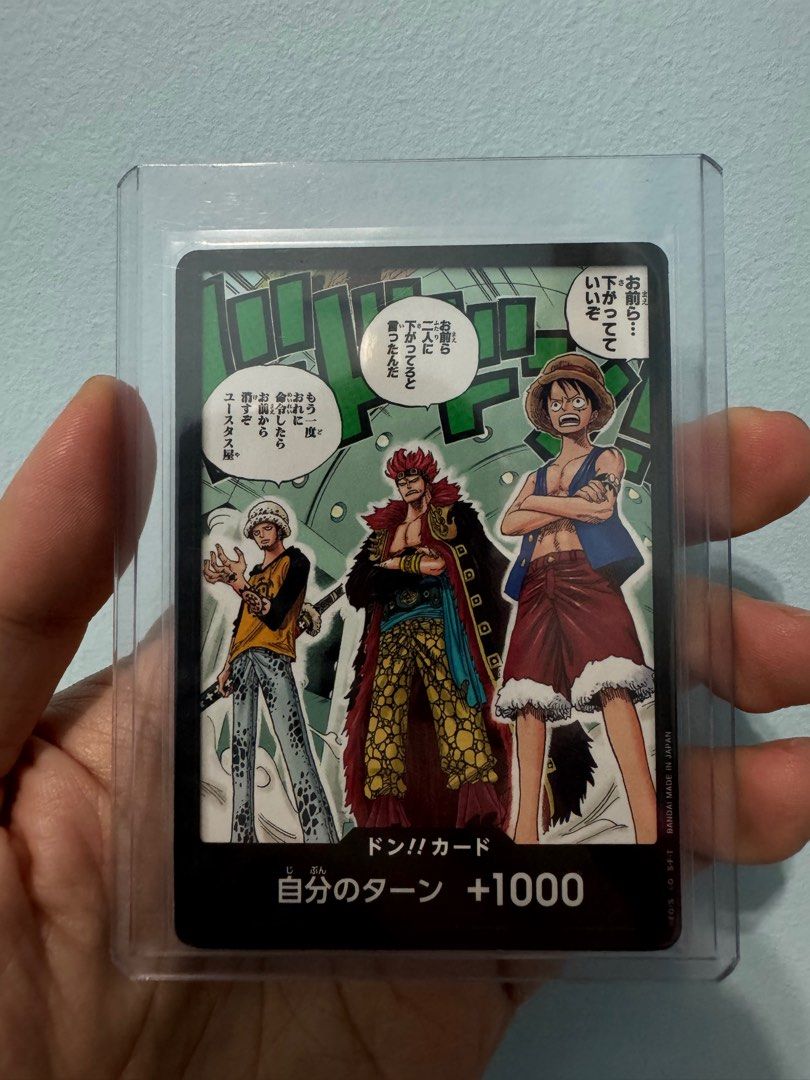 One Piece Card Game TCG Special Don Card - The three captains, Hobbies ...