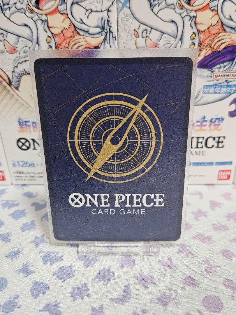 One Piece TCG - Monkey D Luffy OP05-119 SEC AA, Hobbies & Toys, Toys ...